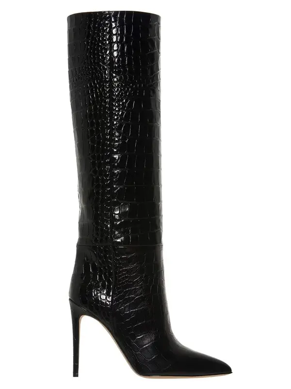 Paris Texas Crocodile Print Boots