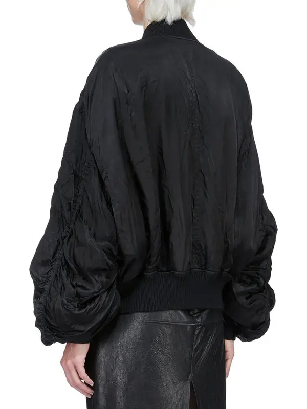 Rick Owens Oversized Padded Bomber Jacket - Black