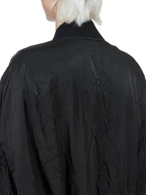 Rick Owens Oversized Padded Bomber Jacket - Black