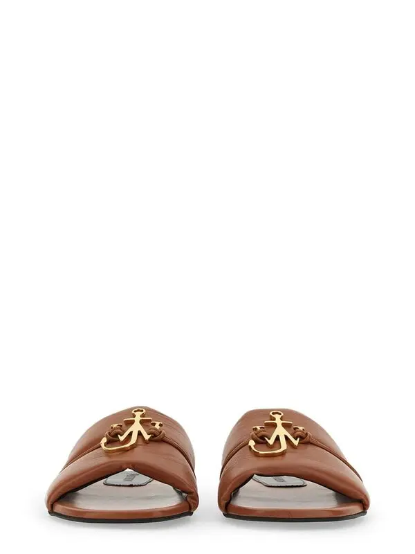 JW Anderson Slide Sandal With Logo - Multicolor