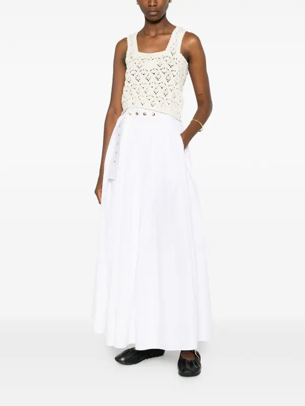 Celine Pointelle Cotton Top