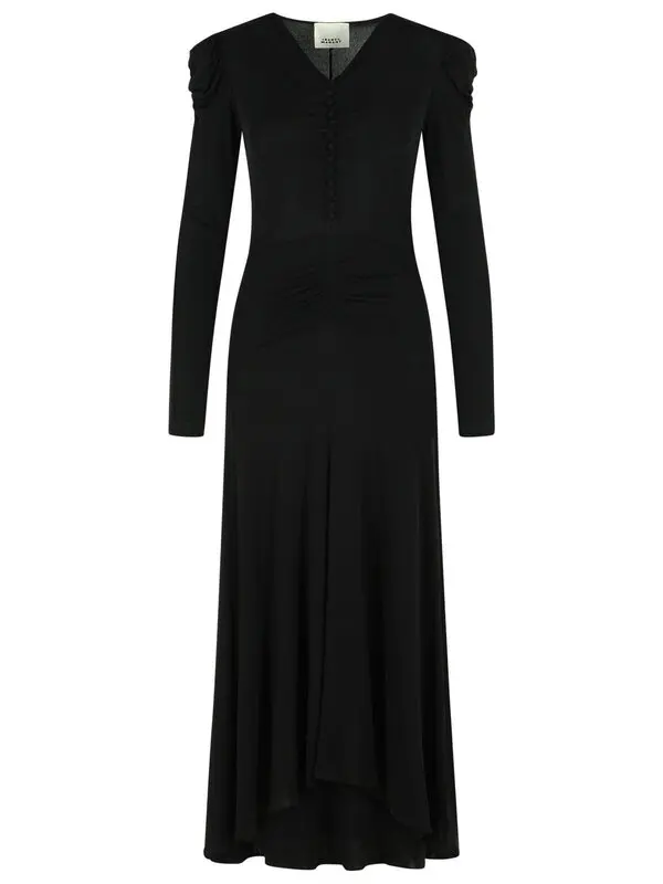 Isabel Marant Étoile Nejma Viscose Dress - Black