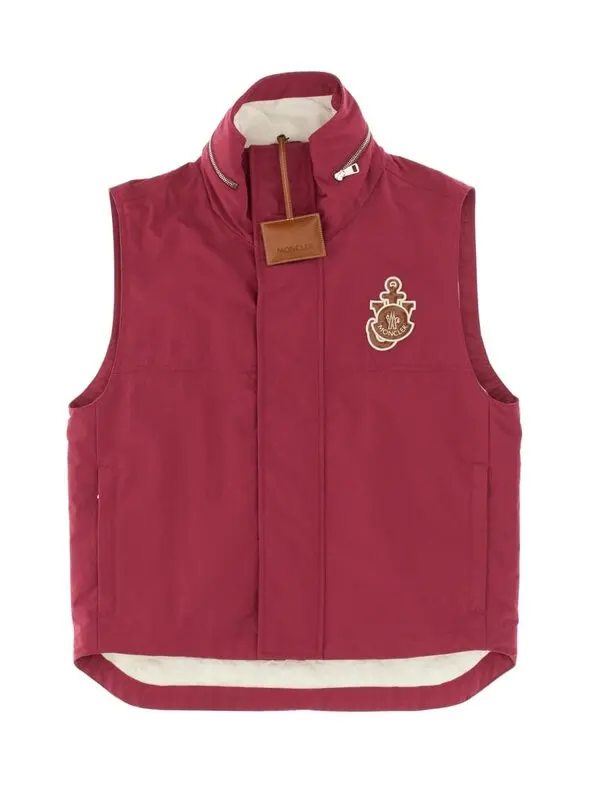 Moncler Tryfan Padded Vest Jw Anderson - Pink