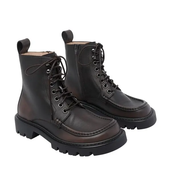Loewe Sierra Combat Ankle Boots
