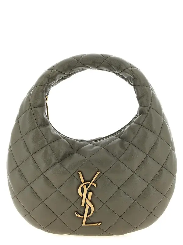 Saint Laurent Icarino' Baby Handbag - Gray