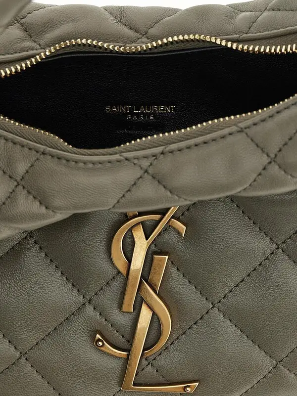 Saint Laurent Icarino' Baby Handbag - Gray