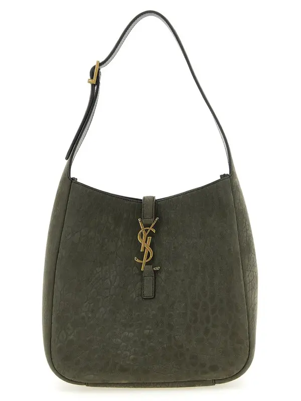 Saint Laurent Micro 'le 5 À 7' Shoulder Bag - Gray