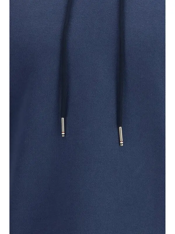 Thom Browne Cotton Hoodie - Blue
