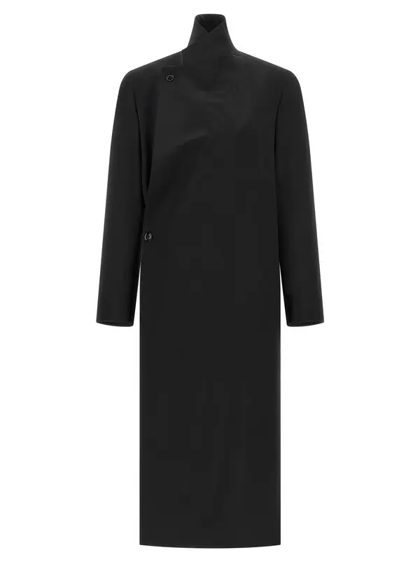 LEMAIRE Wool Crêpe Coat