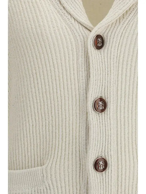 Brunello Cucinelli Ribbed Cardigan