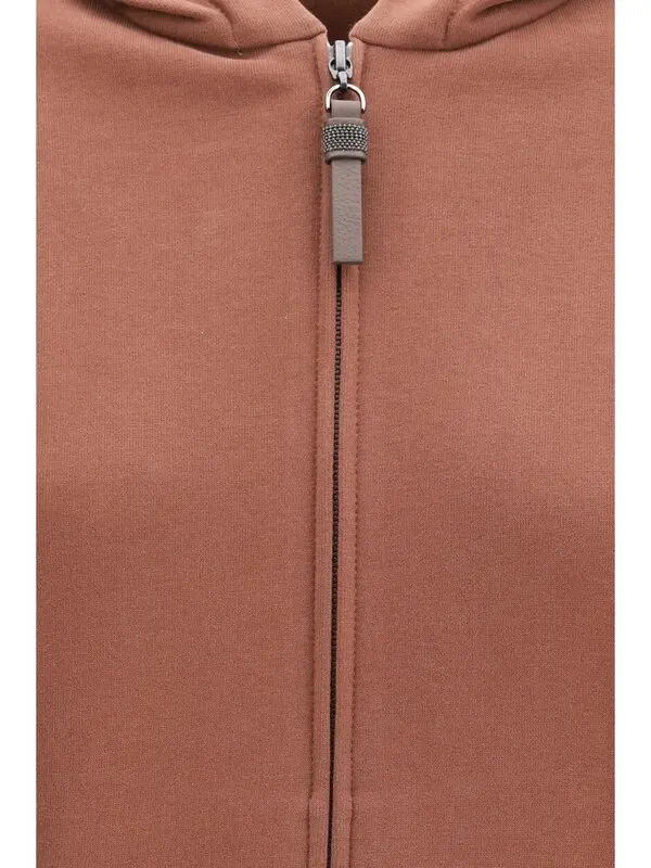 Brunello Cucinelli Hooded Cotton Sweatshirt