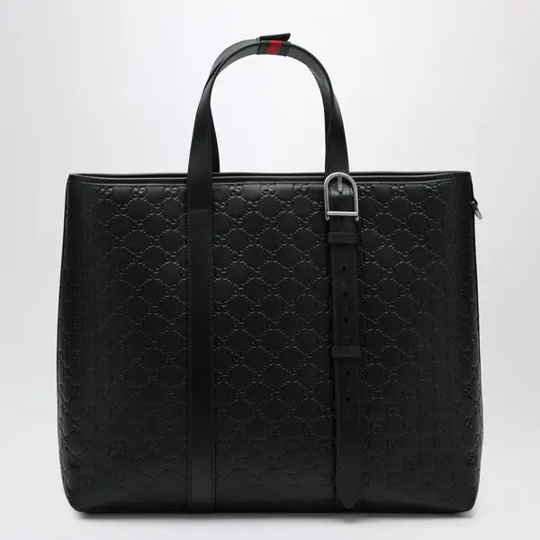Gucci Large Gg Emblem Shopping Bag