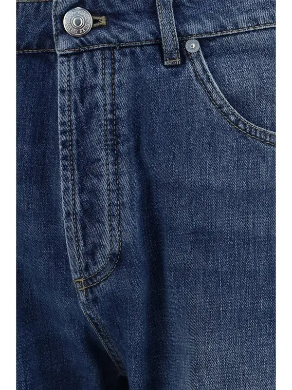 Brunello Cucinelli Straight Jeans - Blue