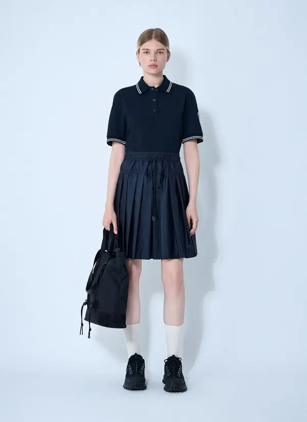 Moncler Piquet Polo Shirt Dress