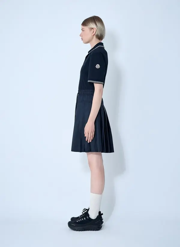 Moncler Piquet Polo Shirt Dress