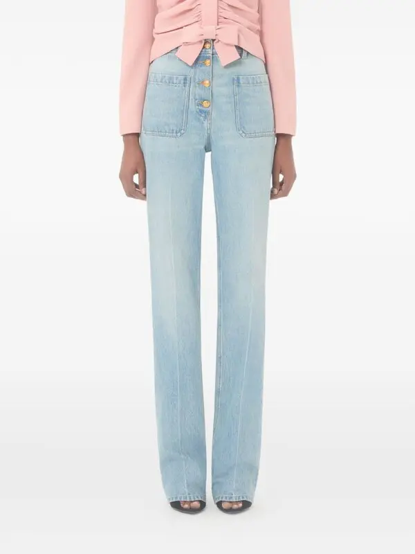 Valentino Garavani Denim Cotton Jeans - Multicolor