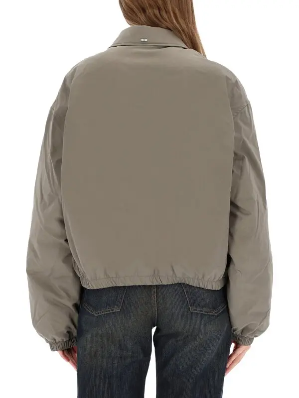 Our Legacy Cropped Avenue Puffa Jacket - Black