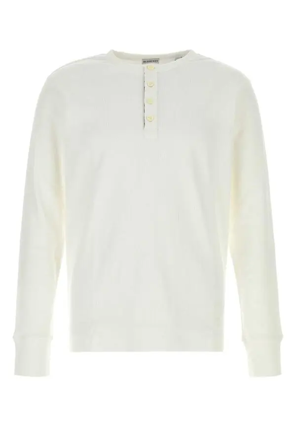 Burberry Cotton Stretch T-shirt - White
