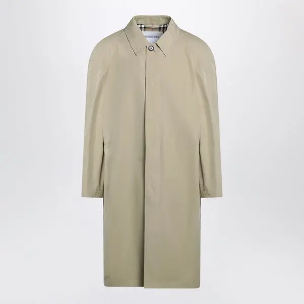 Burberry Beige Cotton Overcoat