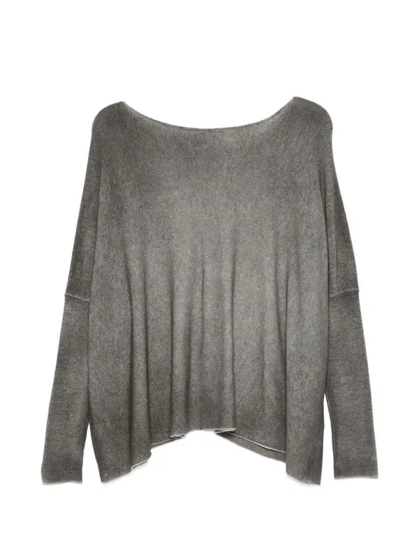 Avant Toi Cahsmere Oversized Sweater - Multicolor