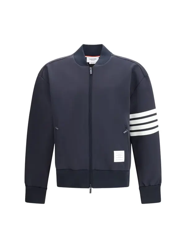 Thom Browne Zipped Bomber Jacket