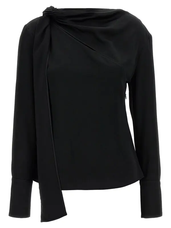 Givenchy Viscose Blouse - Black