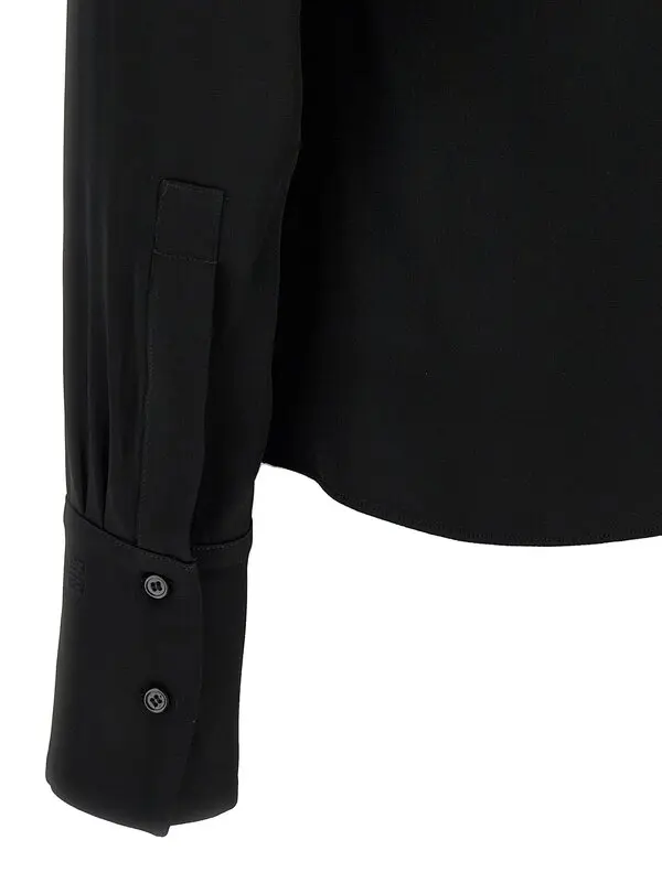 Givenchy Viscose Blend Blouse - Black