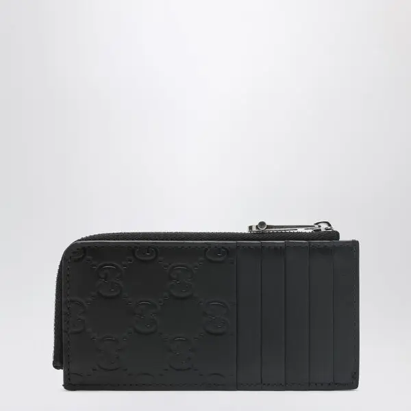 Gucci Gg Emblem Zip Card Holder