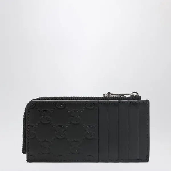 Gucci Gg Emblem Zip Card Holder