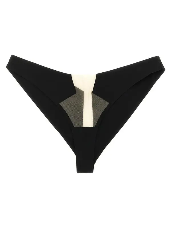 Rick Owens X Livy Block Line Briefs - Black