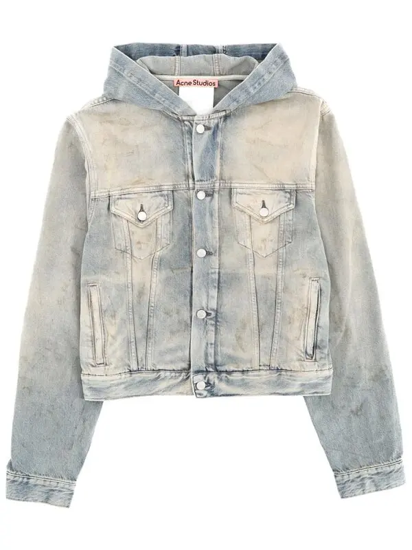 Acne Studios Hooded Jacket - Blue