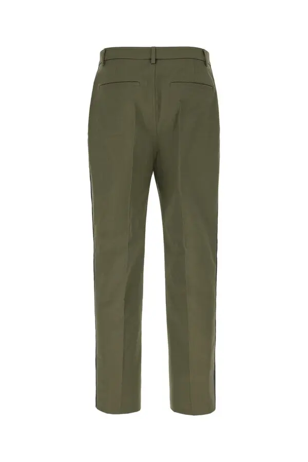 Valentino Garavani Logo Trim Trousers - Multicolor