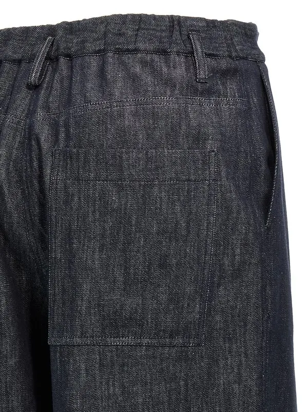 Brunello Cucinelli A-line Pleated Pants