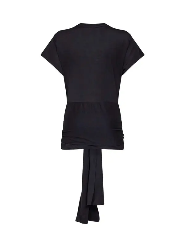 TOTEME Jersey Tie-waist Top - Multicolor