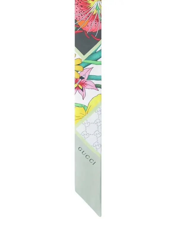 Gucci Printed Silk Foulard