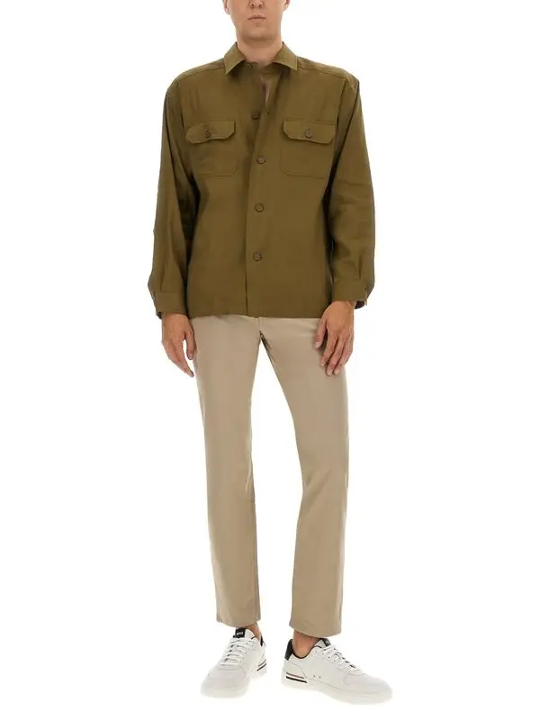 BOSS Twill Pants - Cream