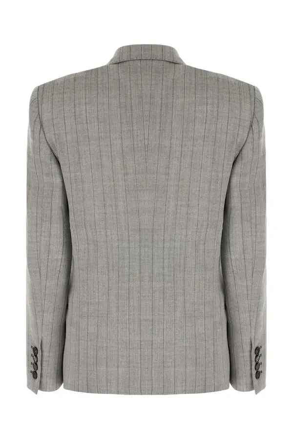 Stella McCartney Striped Double-breasted Blazer - Multicolor