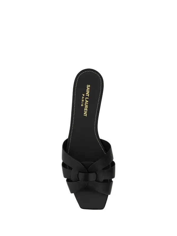 Saint Laurent Leather Sandals