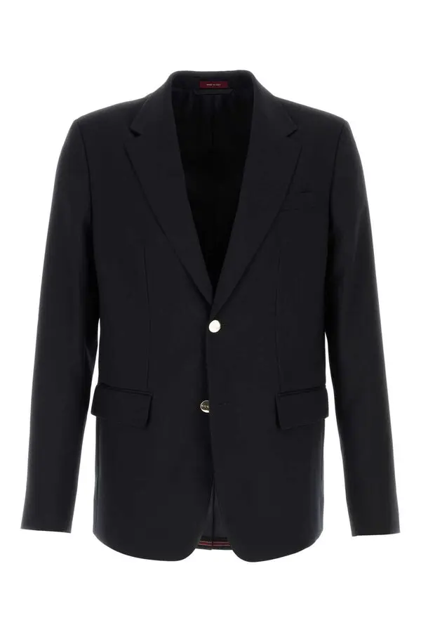 Gucci Midnight Wool Blazer - Blue