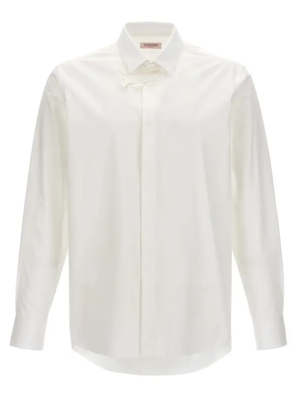 Valentino Garavani Shirt With Flower Patch