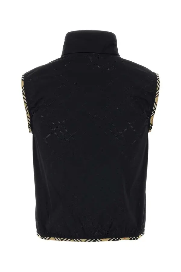 Burberry Stretch Nylon Sleeveless Jacket