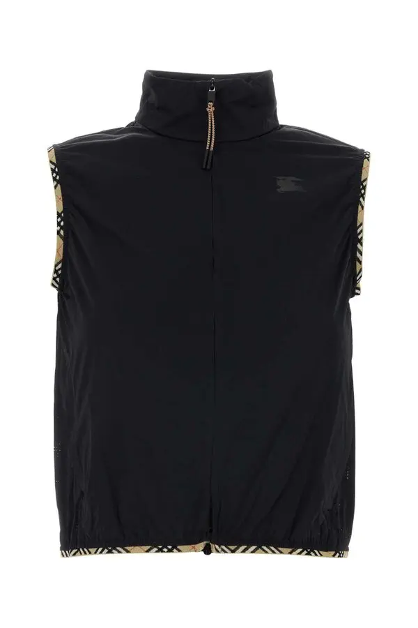 Burberry Stretch Nylon Sleeveless Jacket