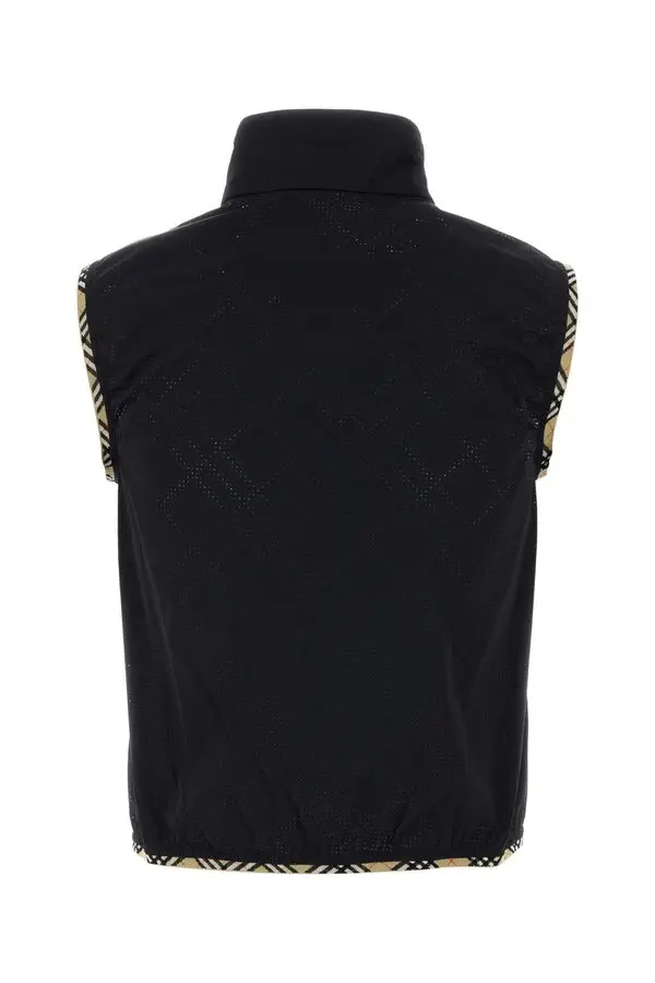 Burberry Stretch Nylon Sleeveless Jacket