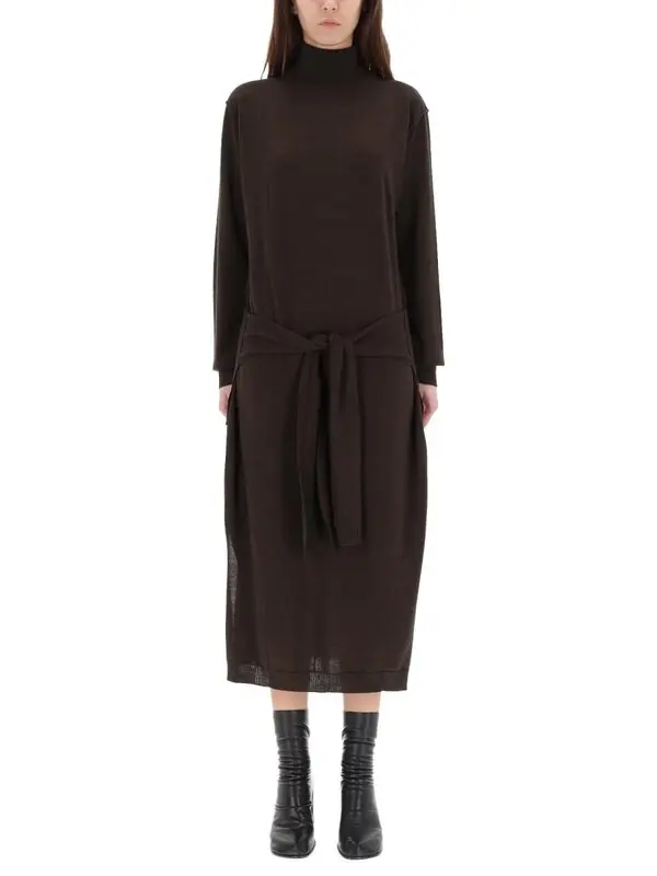 LEMAIRE Trompe L'oeil Midi Dress