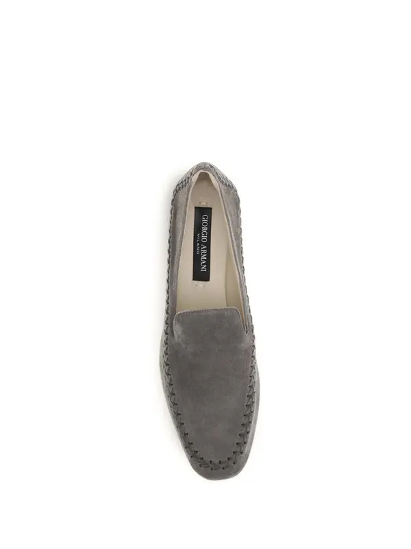 Giorgio Armani Leather Loafers