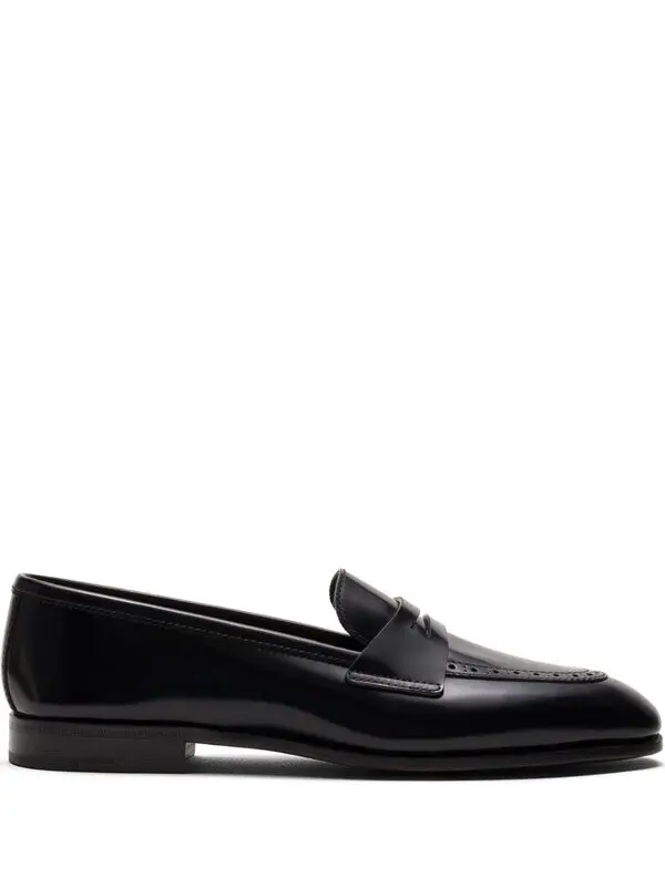Church's Onyx Leather Loafers - Multicolor