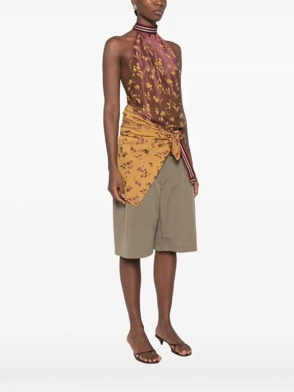 Dries Van Noten Carfys Printed Top - Multicolor