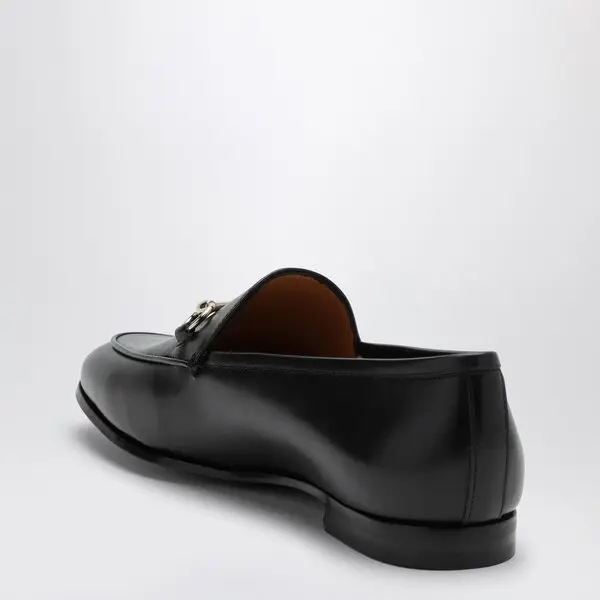 Gucci Leather Jordaan Loafer - Black