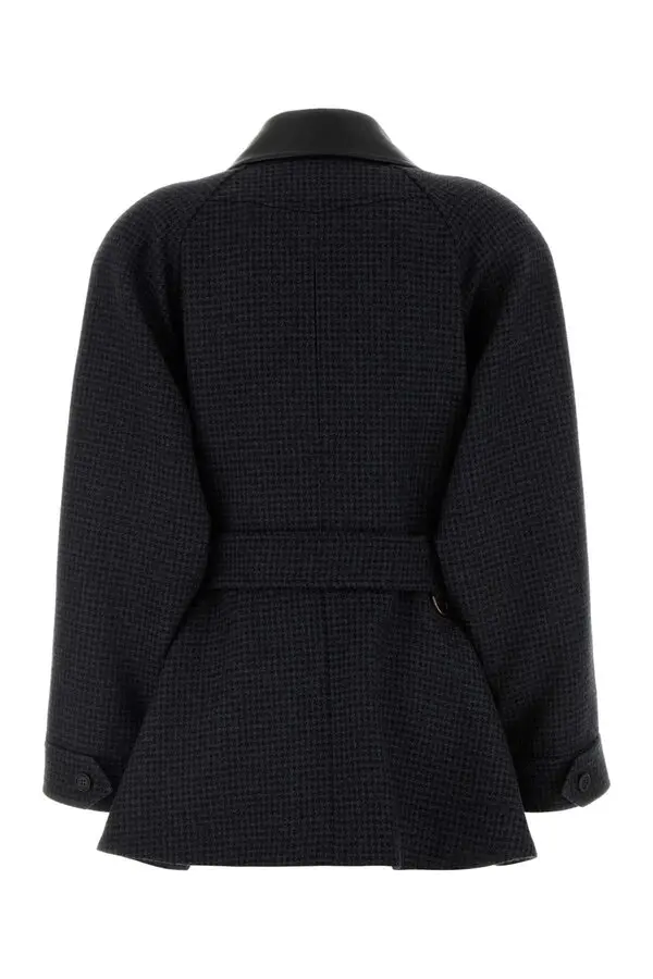 Chloé Embroidered Wool Coat