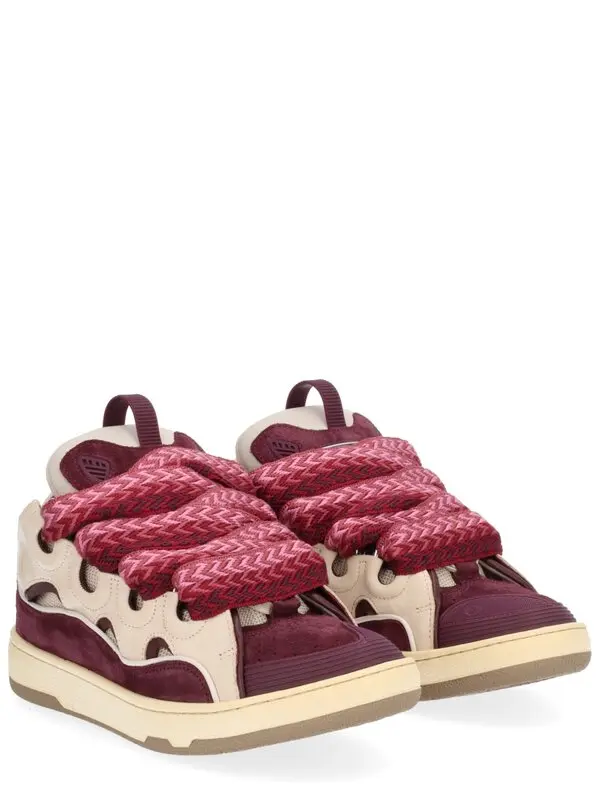 LANVIN Leather Curb Sneaker